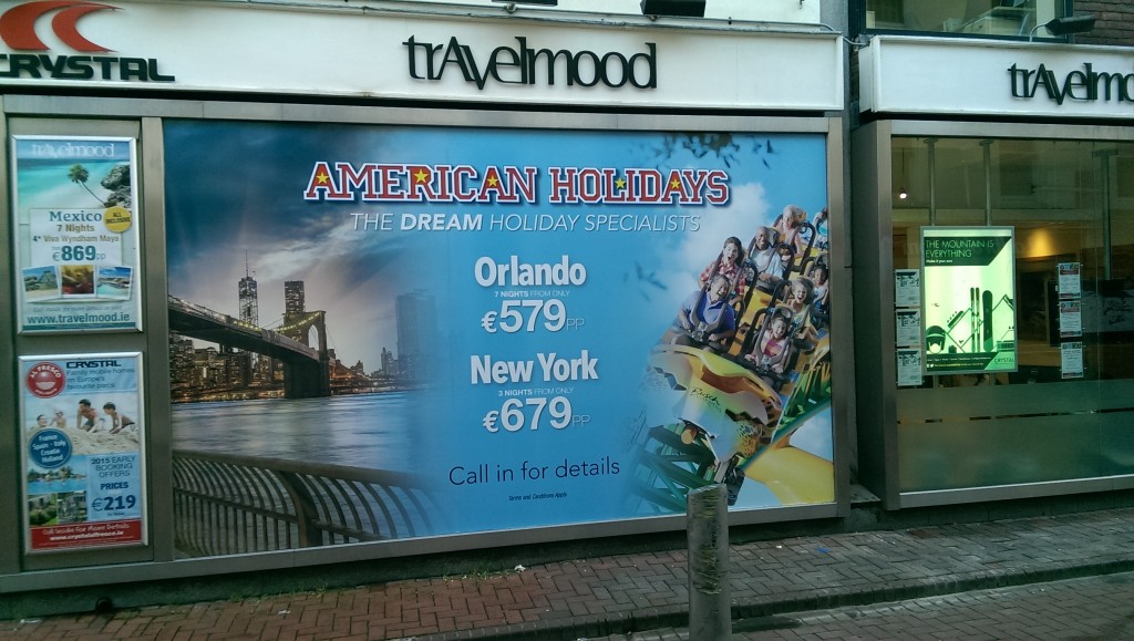 American Travel Window Graphics - Cuspal